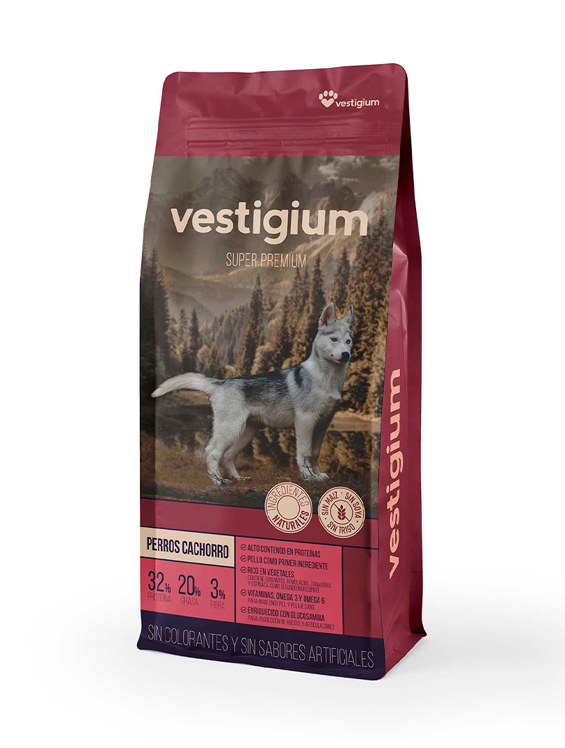 Vestigium Perro Cachorro Alimento seco - Vestigium Group